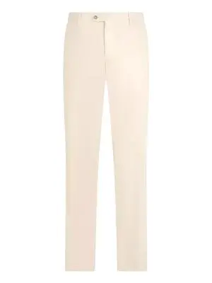Fedeli Slim-fit Straight-leg Trousers - Neutrals