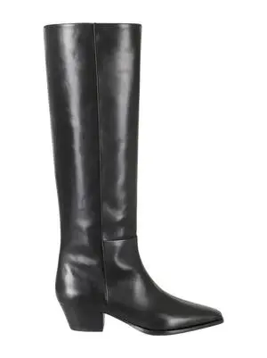 AeydĒ Medea Pointed-toe Knee-high Boots - Black
