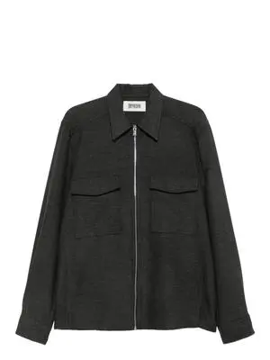 DRYKORN Zip-up Flap-pocket Jacket - Grey
