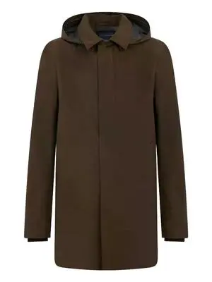 Herno Hooded Parka - Brown