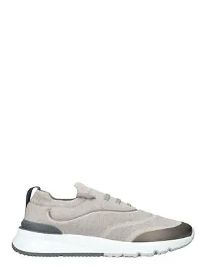 Brunello Cucinelli Knitted Sportiv Sneakers - Beige