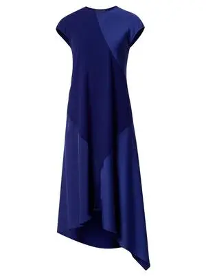 HELEN MCALINDEN Blue / Purple Carmin Ink Blue Dress - Blue/purple