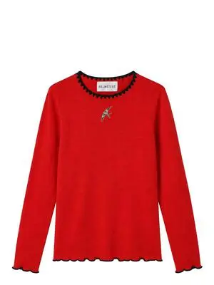 HELMSTEDT Andrea Longsleeve T-shirt Cranberry - Red