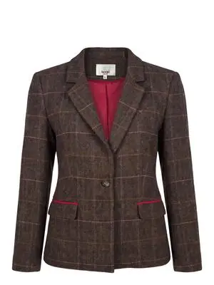 NOOKI DESIGN Robina Check Jacket Multi - Gray