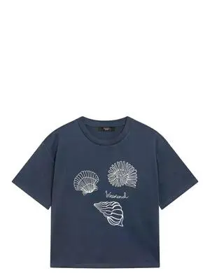 MAX MARA Shell-embroidered T-shirt