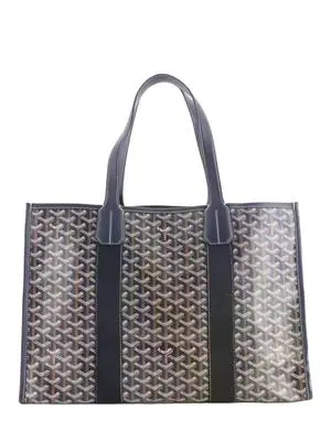 Goyard Villette Printed Coated Canvas Mm Tote Bag - Blue
