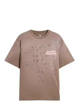 Satisfy Mothtech Wave T-shirt - Sunbleached Rain Drum