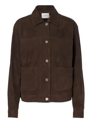 Vince Suede Jacket - Brown