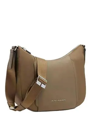 PIQUADRO Logo Detail Shoulder Bag - Brown