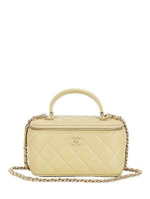 CHANEL Lambskin Small Classic Vanity Case