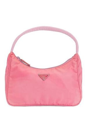 Prada Tessuto Sport Hobo Bag - Pink