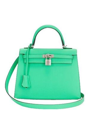 Hermès Epsom Kelly 25 Sellier Handbag - Vert Comics