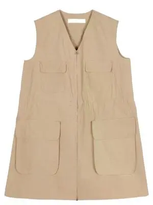JNBY Cargo-pocket A-line Dress - Neutrals