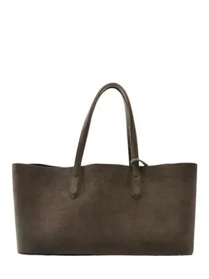 JNBY Matte Tote Bag - Brown