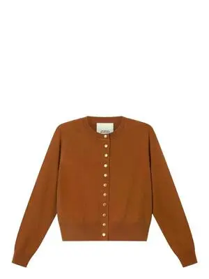 Isabel Marant Étoile Idesia Wool Cardigan - Brown