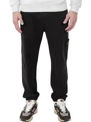 Stone Island Logo-patch Track Pants - Black