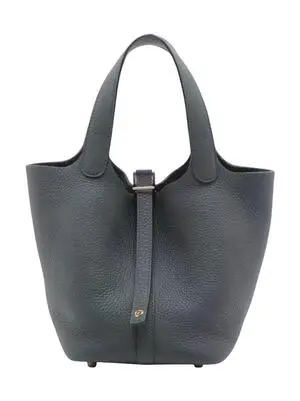 Hermès 2025 Clemence Picotin Lock 18 Handbag Grey