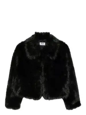 BETTA CORRADI Faux-fur Jacket - Black