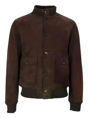 STEWART New Orleans Suede Jacket - Brown