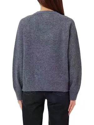 Liu Jo Bead-embellished Wool Sweater - Grey