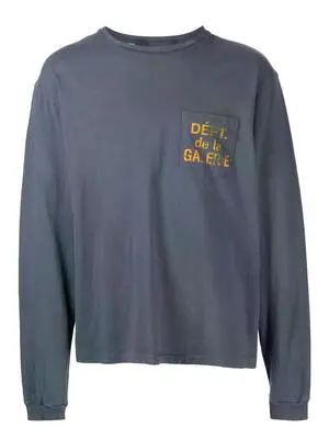 GALLERY DEPT. Dept De La Galerie Long-sleeve Top - Blue
