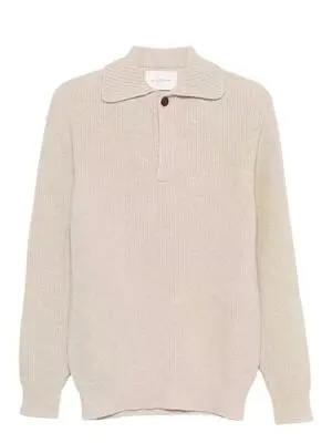 BALLANTYNE Ribbed-knit Sweater - Neutrals