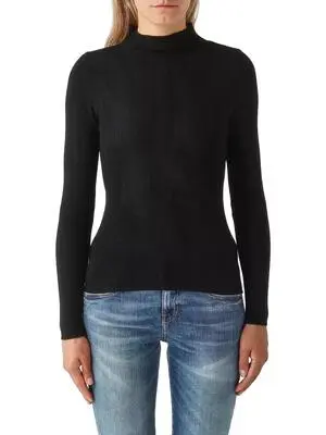 TWINSET Ribbed-knit Roll-neck Sweater