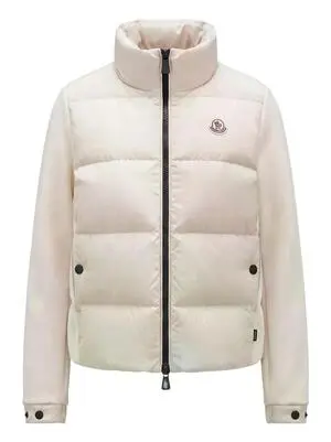 Moncler Quilted Panelled Jacket - Neutrals