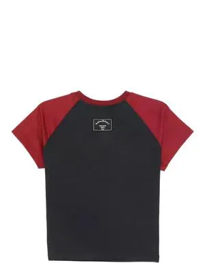 JUUN.J Color-block Short-sleeve T-shirt - Red