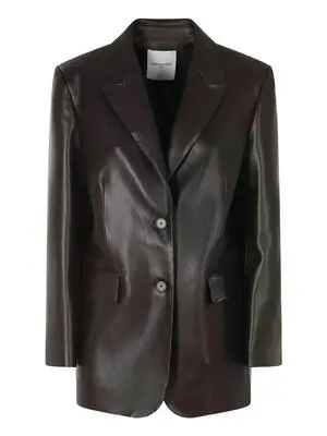 ISABELLE BLANCHE Single-breasted Blazer - Brown