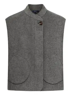 Soeur Adeline Boxy Gilet Grey