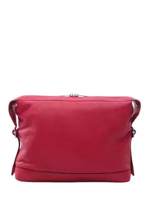 Bottega Veneta 2012-2026 Leather Clutch Bag - Red