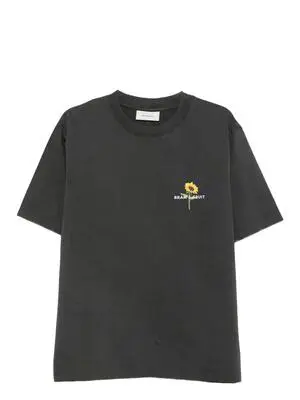 BRAM’S FRUIT Sunflower-print T-shirt - Grey