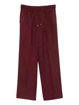 Drole De Monsieur Drawstring Trousers - Red