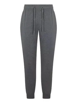 Fedeli Cashmere Drawstring Track Pants - Grey