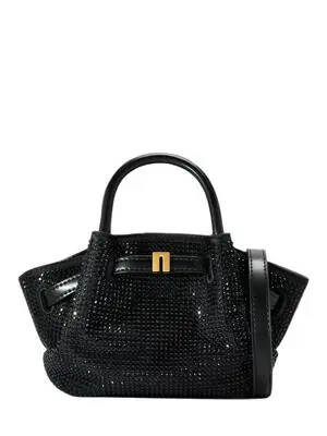 Jw Pei Hana Crystal-embellished Top Tote Bag - Black