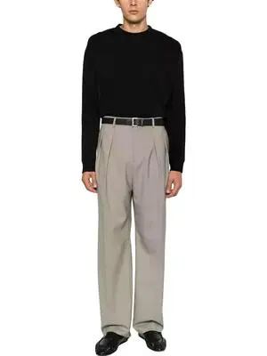Saint Laurent Cassandre Long-sleeve T-shirt - Black