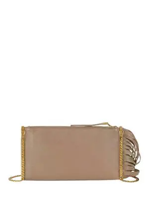 Elisabetta Franchi Nappa-leather Bag - Neutrals