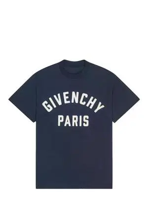 GIVENCHY Boxy Fit T-shirt In Cotton