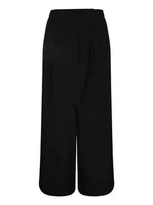 ISSEY MIYAKE Wrap-front Wide-leg Palazzo Pants