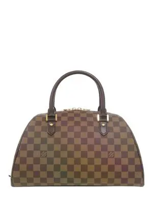 LOUIS VUITTON 2005 Damier Ebene Ribera Mm Handbag - Brown