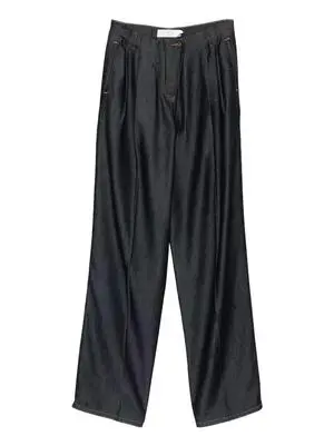 IRO PARIS Pleated Wide-leg Jeans