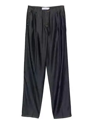 IRO PARIS Pleated Wide-leg Jeans - Blue