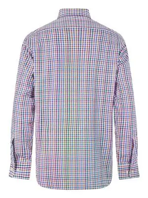 Paul & Shark Checked Long-sleeve Shirt - Pink