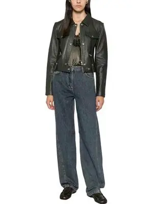 IRO PARIS Twist Wide-leg Jeans - Blue