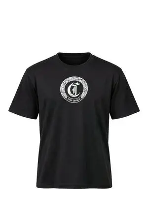 Just Cavalli Logo-print Cotton T-shirt - Black