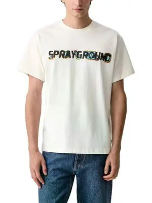 SPRAYGROUND Shark T-shirt - Neutrals