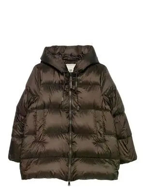 MABRUN Fatima Hooded Coat - Brown