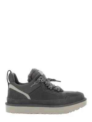 UGG Shearling-lined Panelled Sneakers - Grey