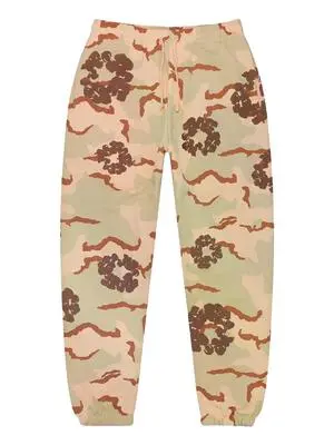 DENIM TEARS Camo Wreath Track Pants - Brown